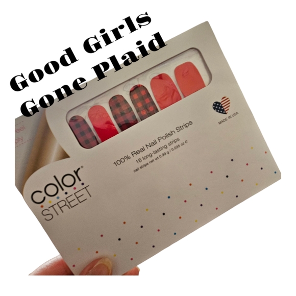 Color Street | Makeup | Color Street Nail Polish Strips Good Girls Gone ...